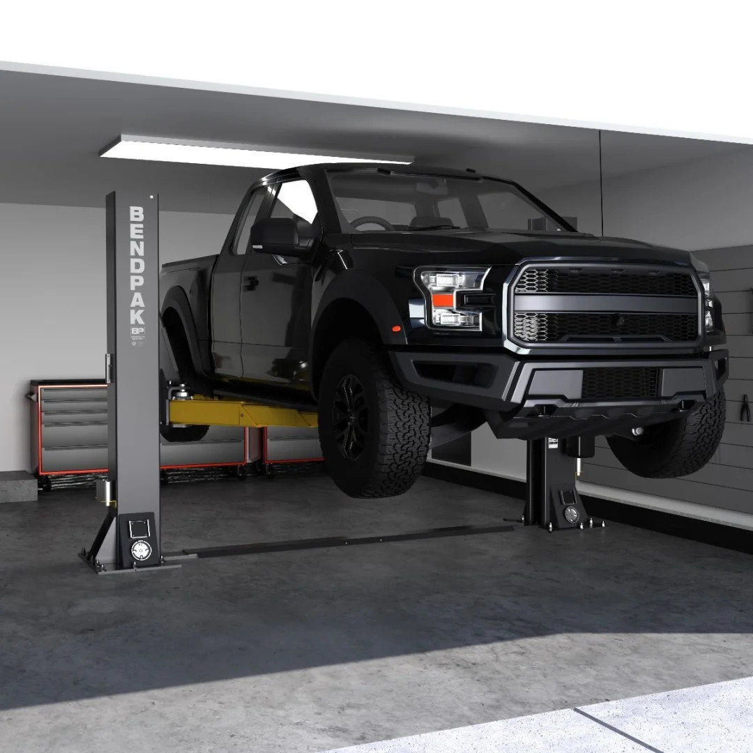 BendPak 12AP-SRT 12,000 Lbs Adaptable Clearfloor 2-Post Lift (Short Rise)