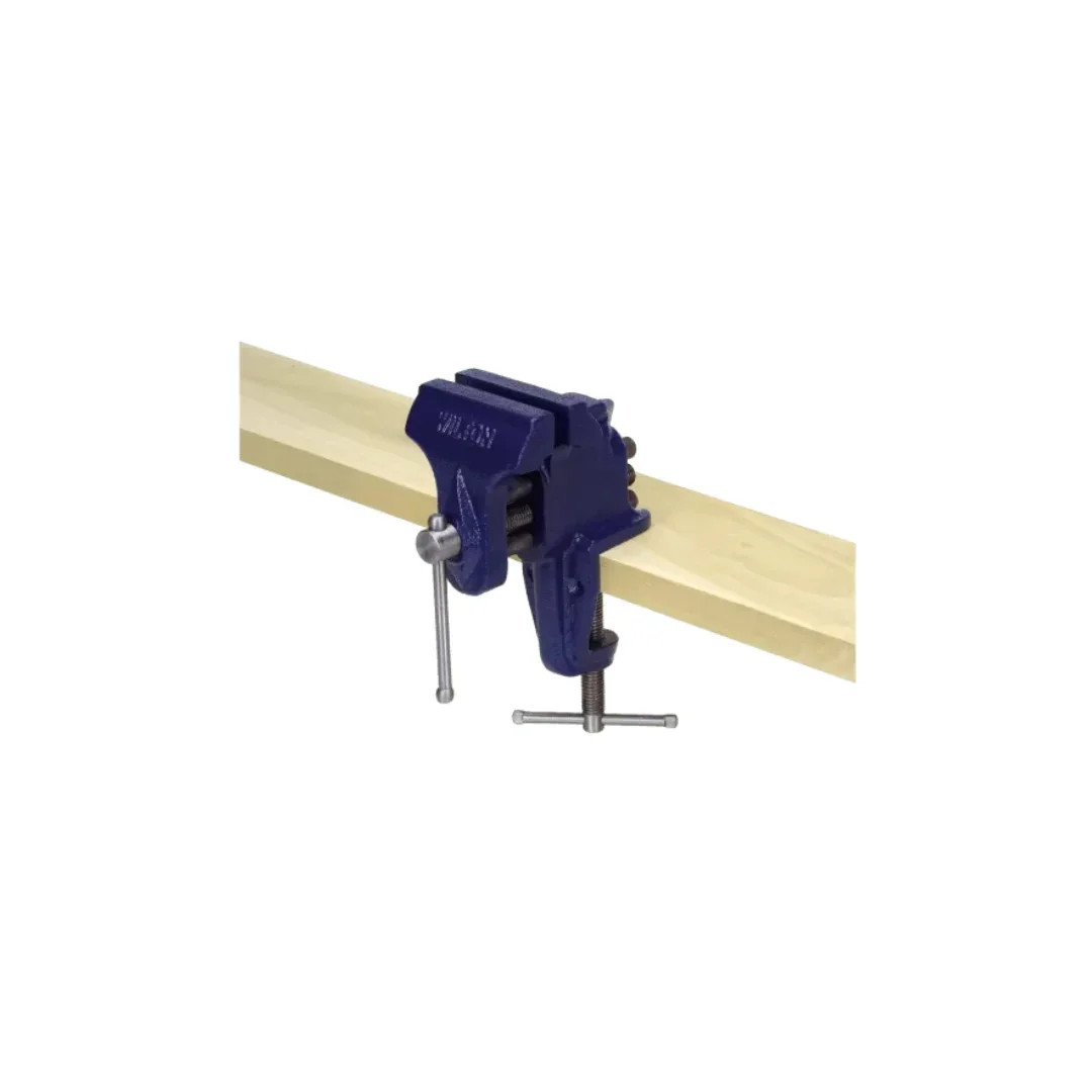 Wilton 150, Bench Vise - Clamp-On Base, 3" Jaw Width, 2-1/2" Maximum ...