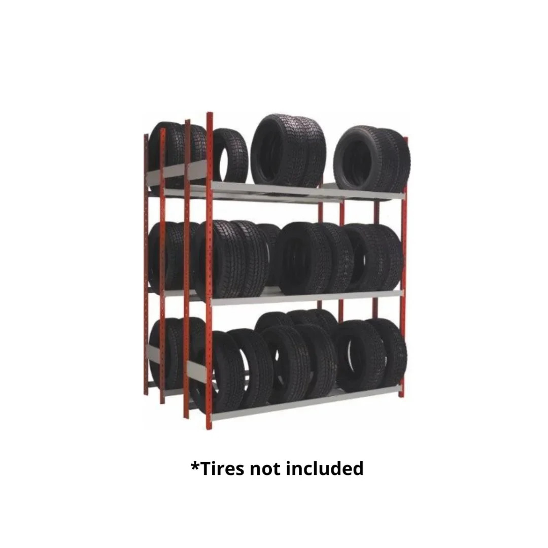 Rousseau Metal SRP0442 Tire Rack (Double) (72"W x 48"D x 87"H)