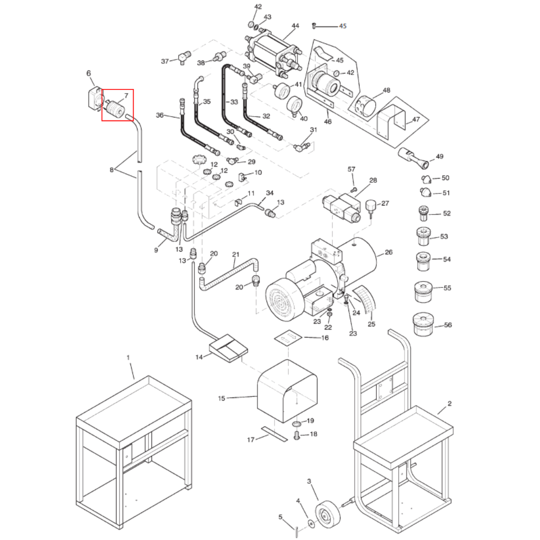 Huth 95187 Plug, 1Ph, 220V 20A