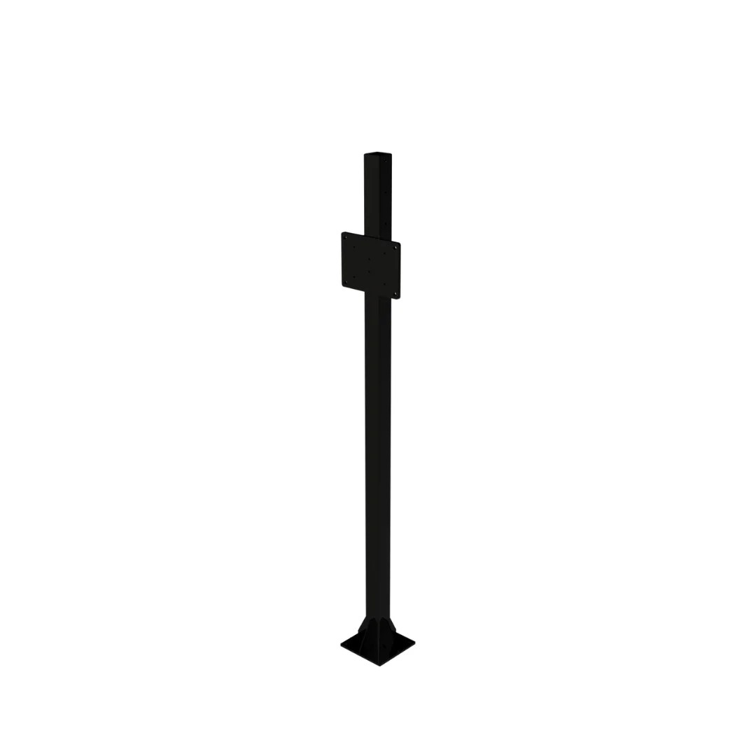 QSP-FM-1299 Floor Mount - a floor mount post for Hunter alignment systems