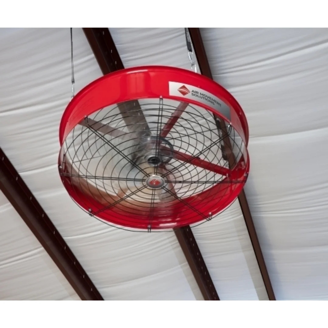 Lanair AirFocus 59 In Single Speed Directional Wall / Ceiling Mount. 220V SS Foils