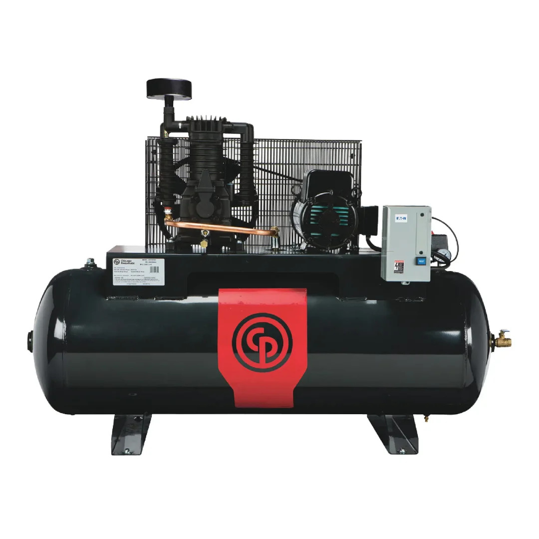 Chicago Pneumatic RCP-7581VQP Two Stage Electric "Quiet Performance ...