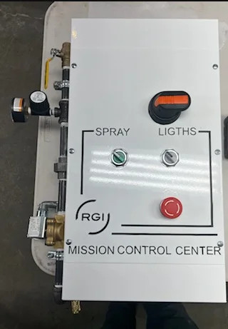 RGI DELTA XL(Extra Tall Automotive) Side Down Draft Spray Booth