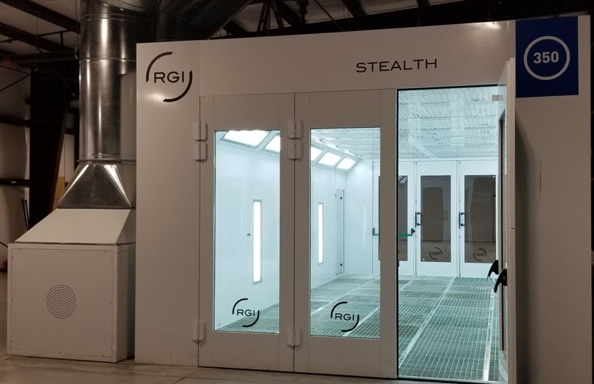 RGI STEALTH XL (Extra Tall Automotive) Full Down Draft Spray Booth