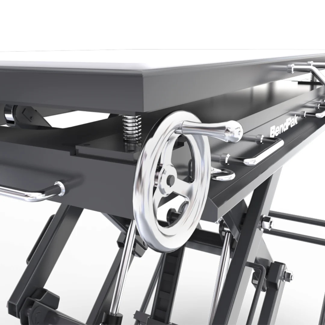 BendPak EVS4500 4,500 Lbs EV Battery Pack and Powertrain Lift Table w ...