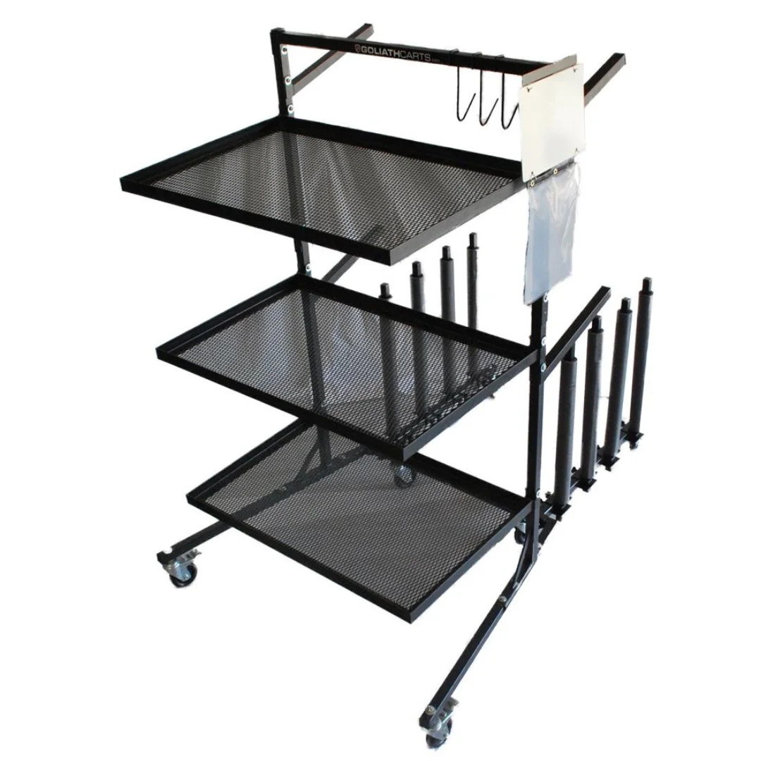 Goliath Carts PR1-RO RO Holder for Parts Rack