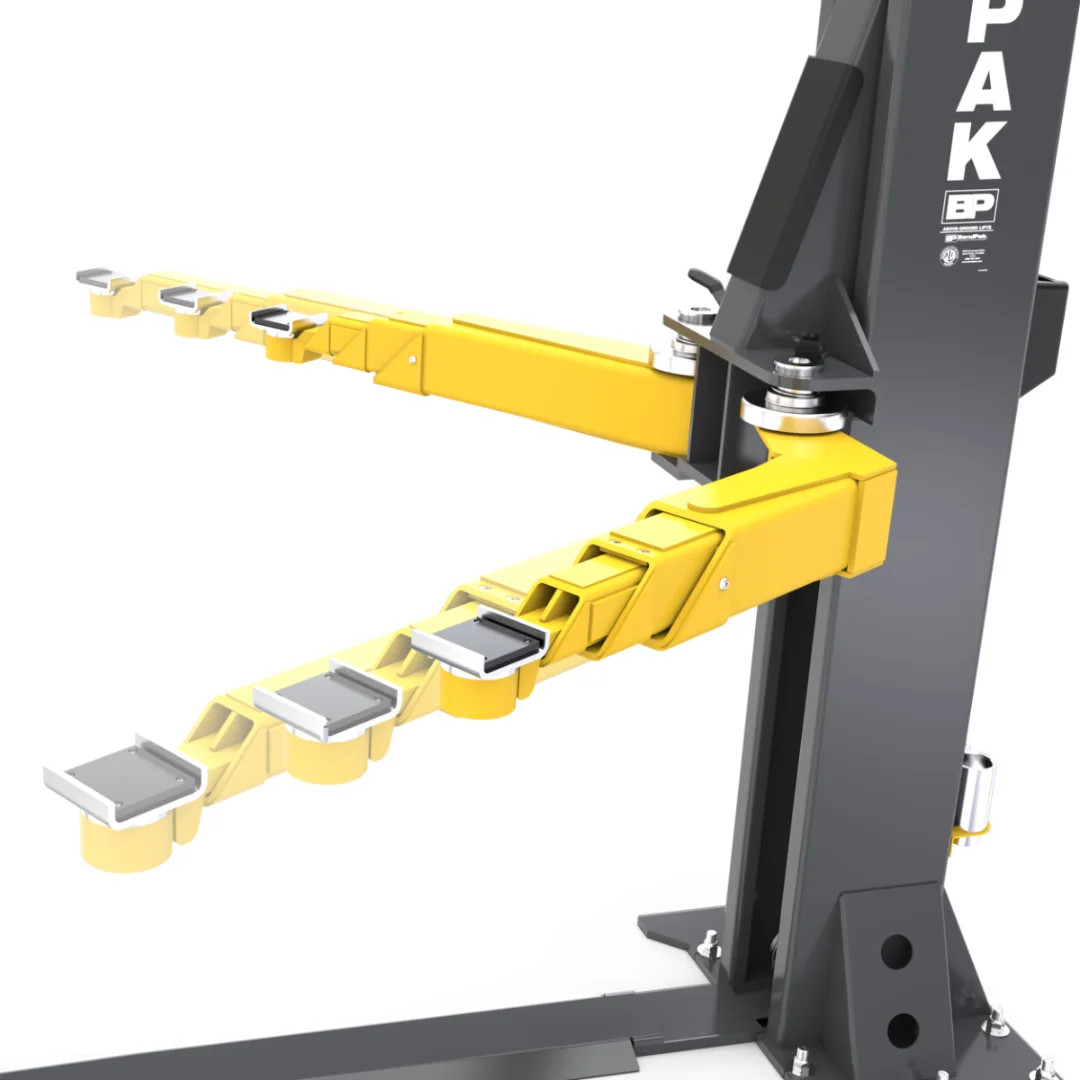 BendPak 12AP-SRT 12,000 Lbs Adaptable Clearfloor 2-Post Lift (Short Rise)