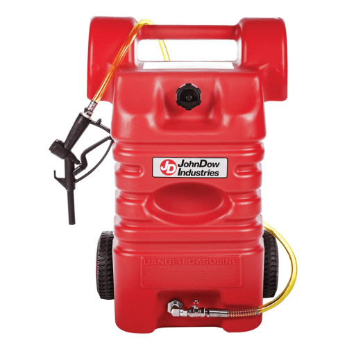 John Dow Industries FC-25PFC-D 25-Gal. Poly Fuel Cart - Diesel