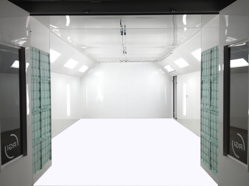 RGI VECTOR T PRO Double Wall Semi Down Draft Spray Booth