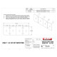 QSP-SS-H-L441 1 set of 2 SS Inserts for Hunter L441 RSP