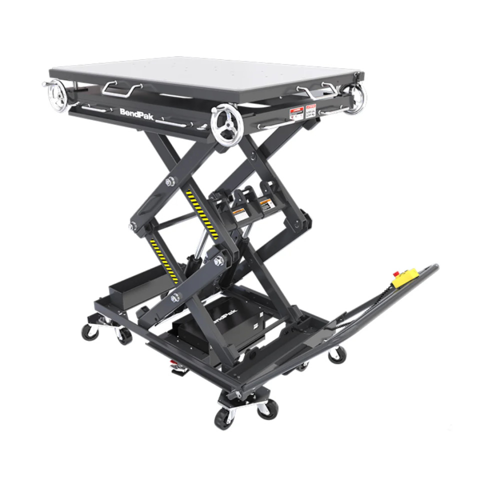 BendPak EVS4500 4,500 Lbs EV Battery Pack and Powertrain Lift Table w ...