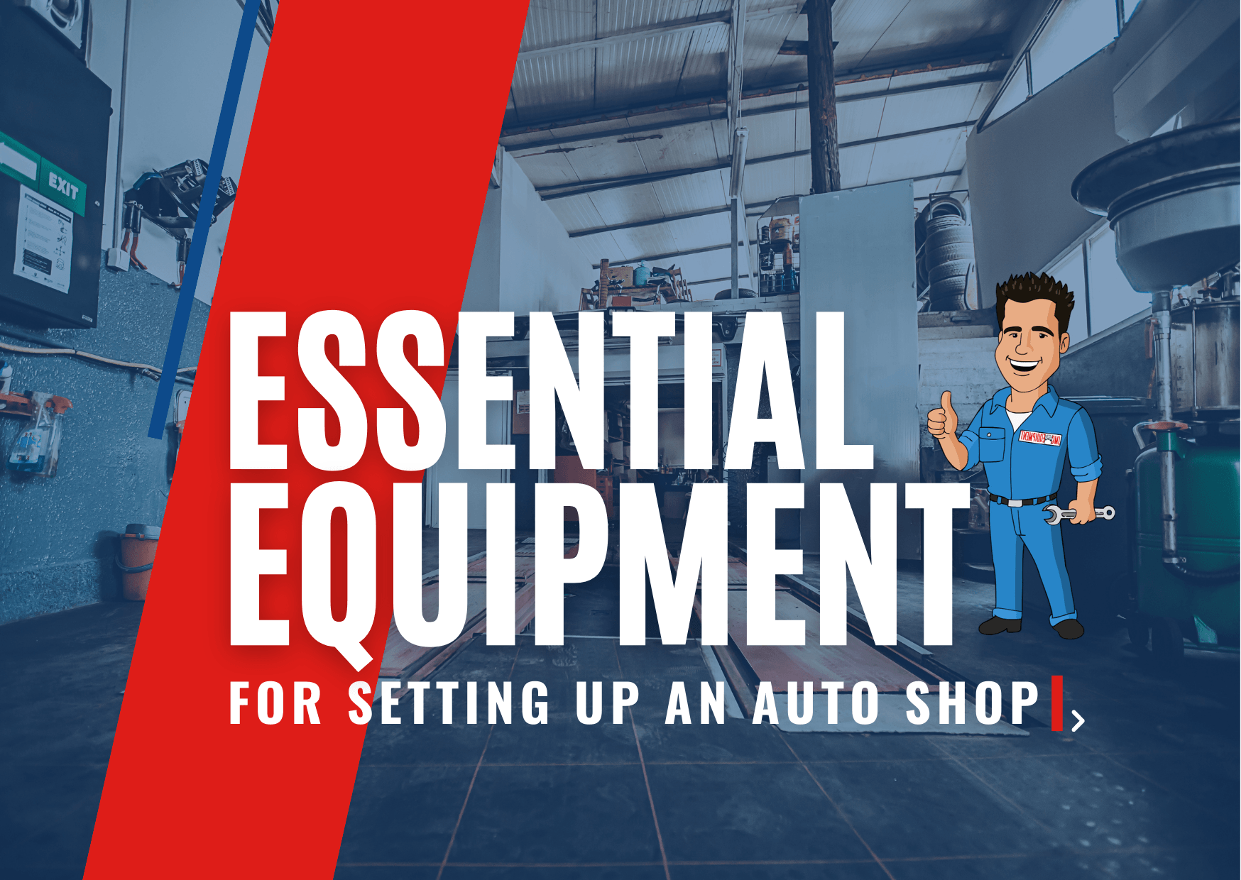 Essential Equipment for Setting up an Auto Shop - JMC Automotive Equipment