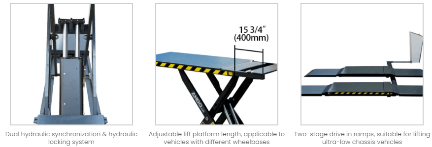 AMGO MRL09 9,000 Mid Rise Scissor Lift