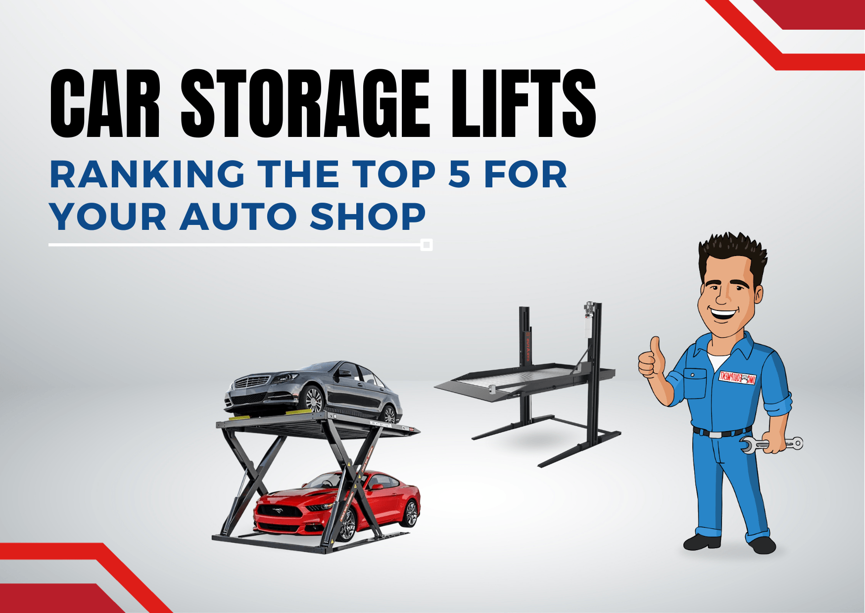 Ranking the Best Car Storage Lifts for Your Auto Shop - JMC Automotive ...