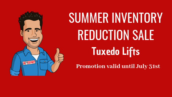 TUXEDO Summer Inventory Reduction Sale | JMC AUTO EQUIPMENT - JMC ...