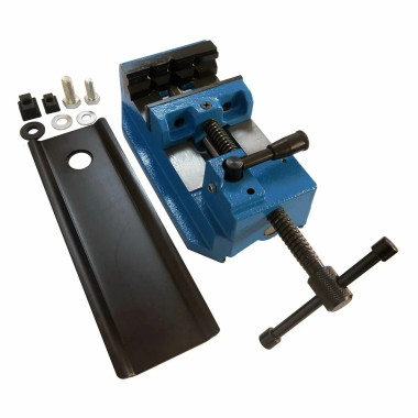 Baileigh BV-4Q 1227906 4in. Quick Jaw Vise w/ Guide Rail