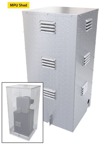 Autostacker MPU Shed Stainless Steel MPU Housing Unit