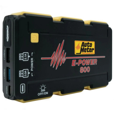 Auto Meter EP-800 Jump Starter (Emergency Battery Pack. 12V. 800A Peak ...