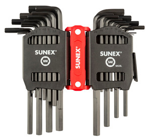 SUNEX TOOL - CC 98526L 26 Piece Automotive Socket Set