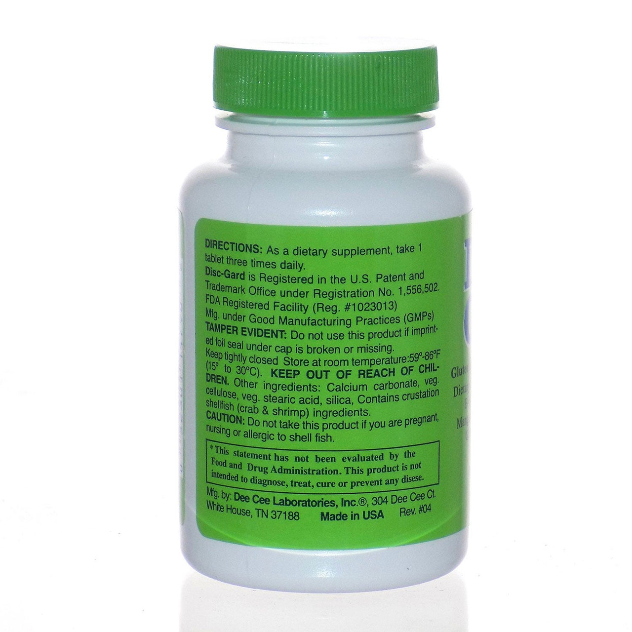 Disc Gard Plus by Dee Cee Labs - Nutritional Support for Disc Problems