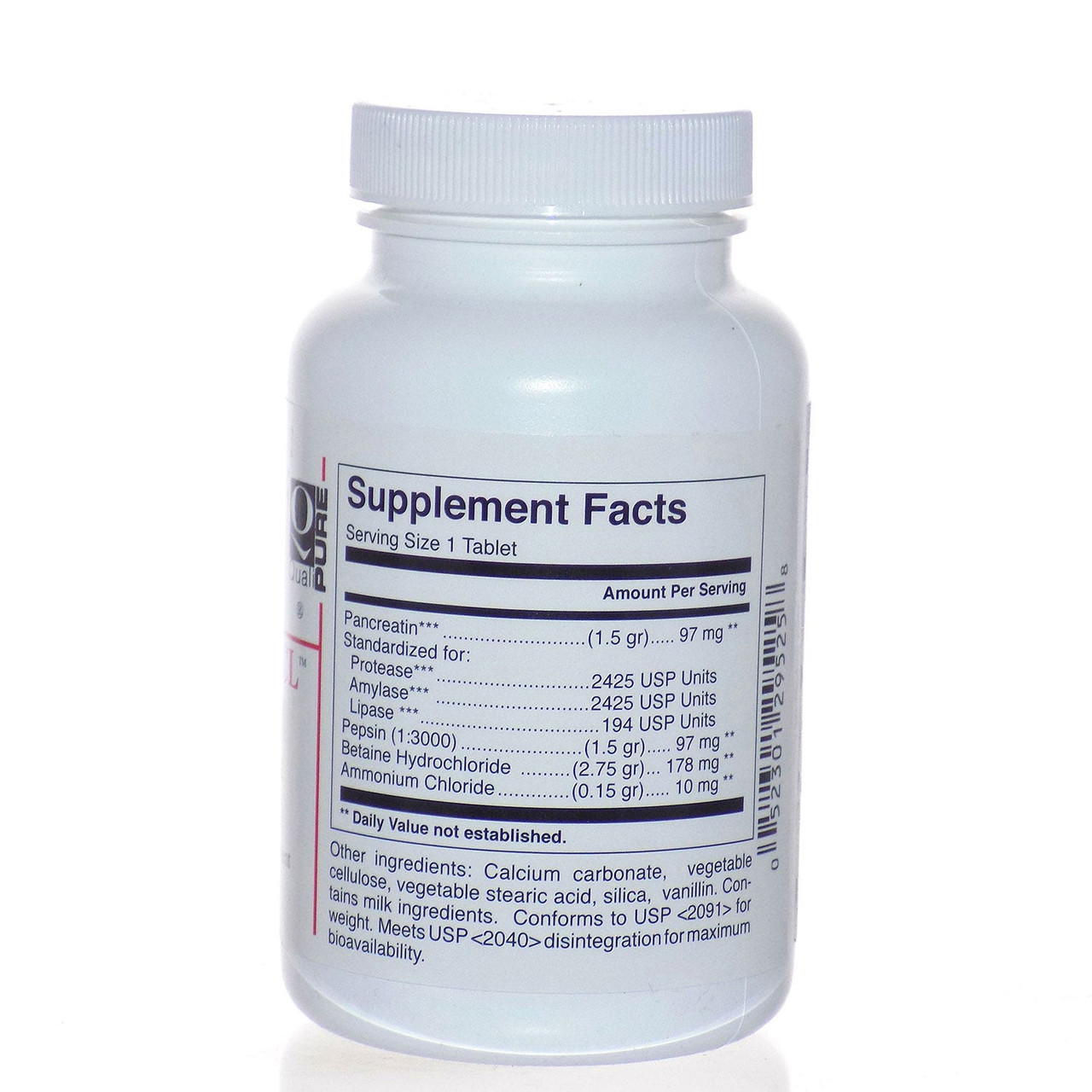 Dee Cee Labs Panzyme-HCL Food Enzyme