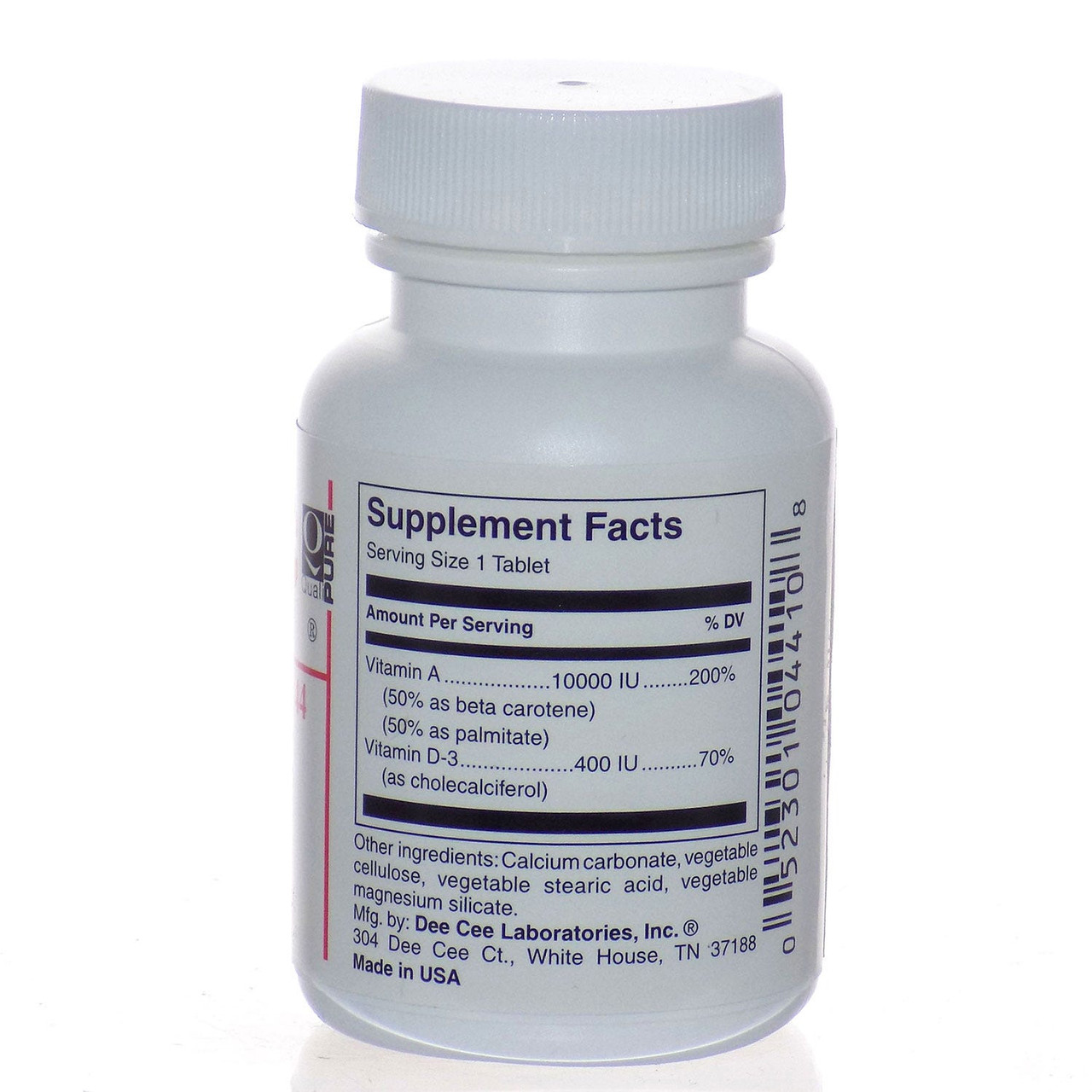 Dee Cee Labs Formula 44 - Non-Oily Dry Vitamin A & D