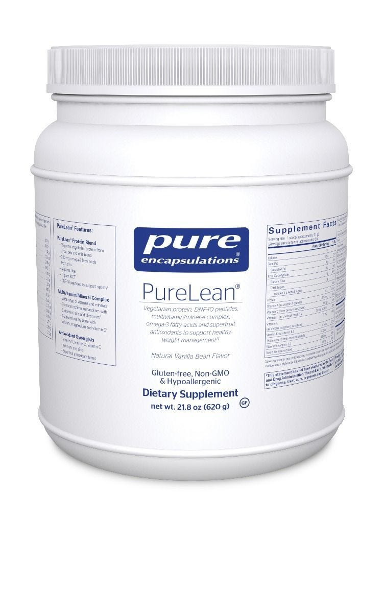 Pure Encapsulations - PureLean Vanilla Bean - 680 g Powder