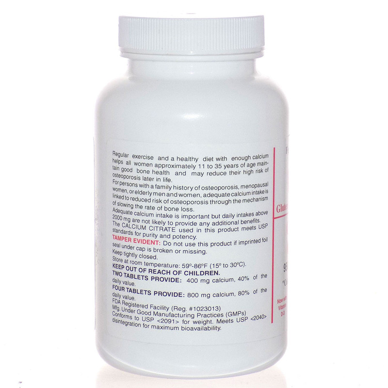Dee Cee Labs Calcium Citrate Supplement