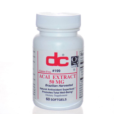Natural Brazilian Acai Berry Supplement - Dee Cee Labs Acai Supplement