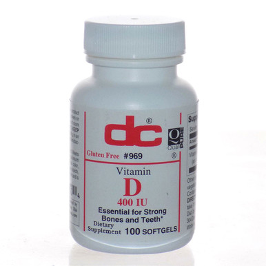 Dee Cee Labs Vitamin D Supplement - 400IU - Free Shipping