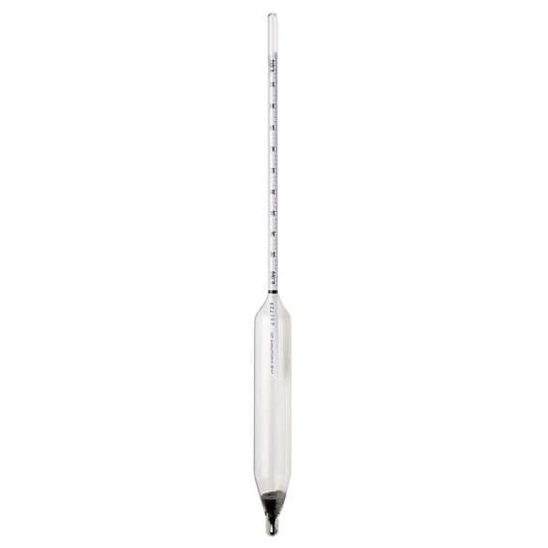 API ASTM 90H Specific Gravity Hydrometers, 1.050 to 1.100deg., Plain ...