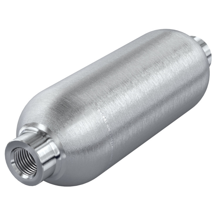 Swagelok 316L-HDF4-150 150cc 314 Stainless Steel DOT Gas Sample ...