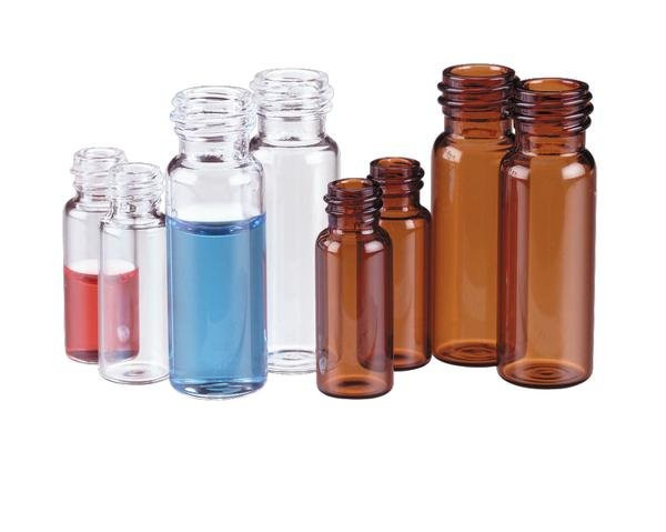 Clear & Amber Glass Sample Vials w/o Caps. National - NB7999-3A ...