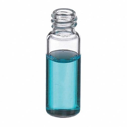 Wheaton 224801 Clear Glass 2mL Sample Vials in Lab File, Without Caps ...