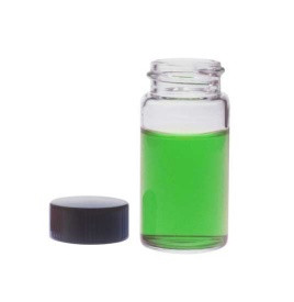 Kimble 60957D-11 Clear Glass 11-Dram Vials with Rubber Lined Closures ...