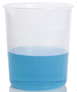 BEL-ART F26210-0000 Griffin Low-Form PP Beakers with Graduations, 50mL ...