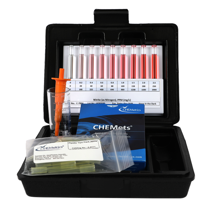 CHEMetrics K-7020C Nitrite HR CHEMets® Test Kit (0-2000 ppm) - CHEM ...