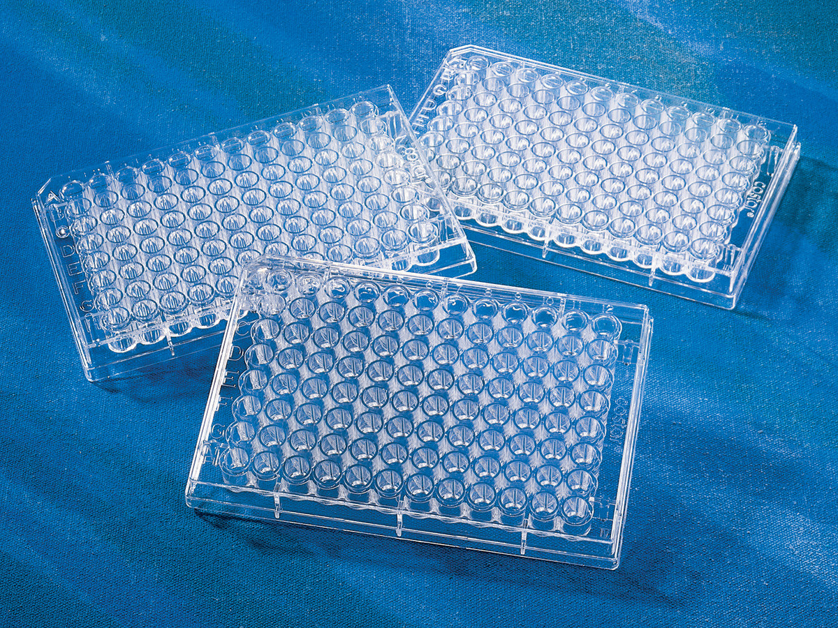 Corning® 3799 96-well Clear Round Bottom TC-treated Microplate ...