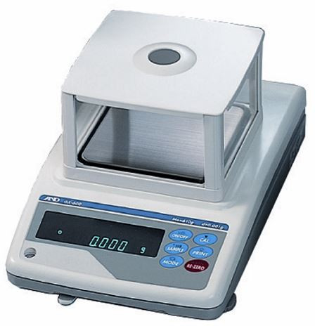 A&D GX-400 Precision Top-Loading Balance with Breeze Break and Internal ...
