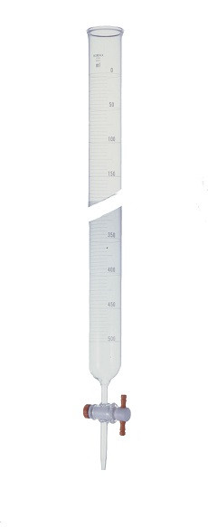 Kimble 17080F-1000 KIMAX 1000mL Dispensing Buret with PTFE Stopcock ...