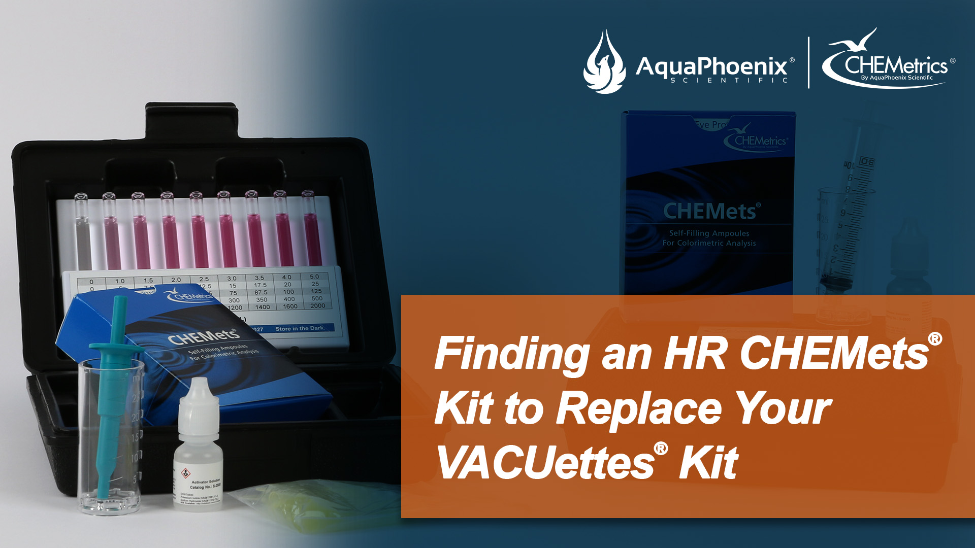 Finding an HR CHEMets Kit to Replace Your VACUettes Kit - General ...