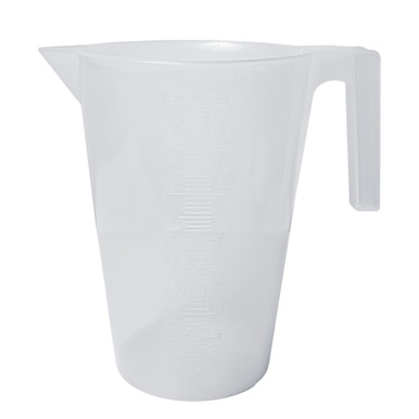 BEL-ART F28993-0000 3000mL Polypropylene Graduated Pitchers - G3420-5 ...