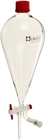 GLAS-COL 099A SST555 VentSep 1LT Auto Venting Separatory Funnel - S2214 ...