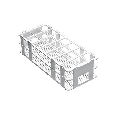 BEL-ART F18745-0004 21-Place Autoclavable White No-Wire Test Tube Racks ...