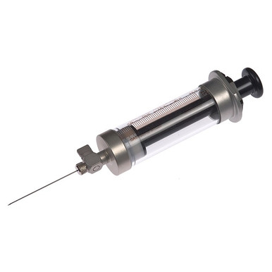 Hamilton 86326 SampleLock 1025SL 25mL Gastight GC Syringe with 22s x 2 ...