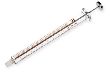 Hamilton 80901 1705 LT Series 50μL Gastight Syringe with Luer Tip, No ...