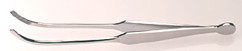 Gooseneck Forceps, Stainless Steel - D1984 | General Laboratory Supply