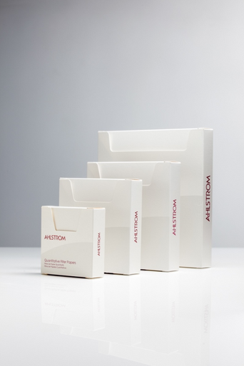 Ahlstrom 75 Medium Flow Rate Ashless/Hardened Filter Paper - F1315-10 ...