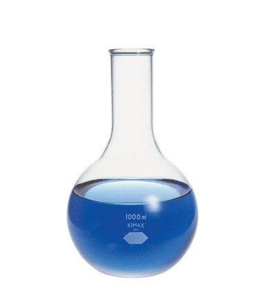 Kimble 25000-6000 KIMAX 6000mL Flat Bottom Florence Flasks with ...